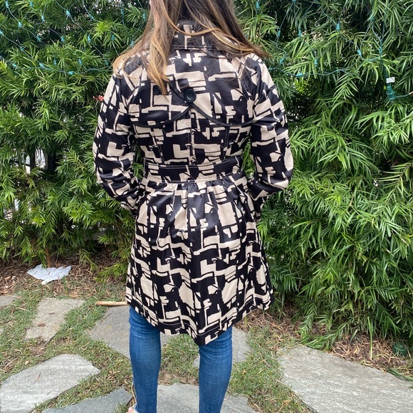 Nick & Mo | Jackets & Coats | Nordstrom Nick Mo Trench Coat Black Cream ...